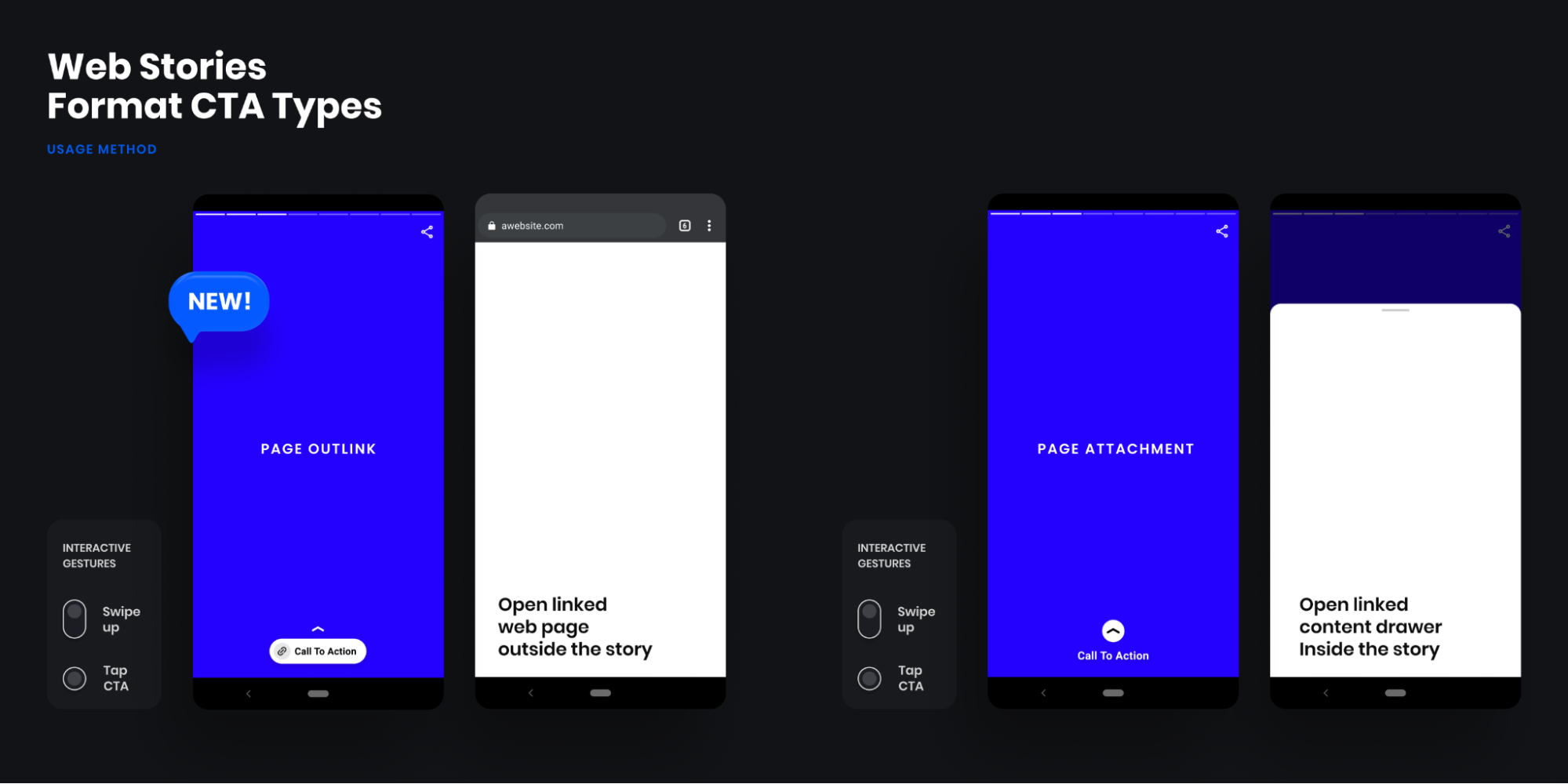 Web Stories call to action buttons get an upgrade – The AMP Blog